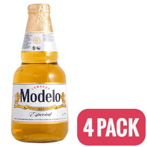 Cerveza Modelo Especial 30cl 4 pack Cervecería Modelo - Comercial ...